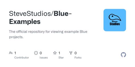 GitHub SteveStudios Blue Examples The Official Repository For Viewing Example Blue Projects