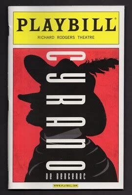 Kevin Kline Jennifer Garner Cyrano De Bergerac Broadway Playbill