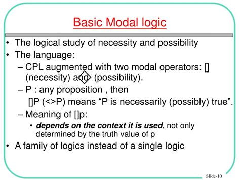 Ppt Modal Logic And Its Applications Powerpoint Presentation Free Download Id4678479