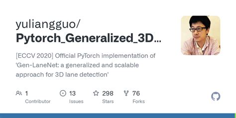 Github Yuliangguopytorchgeneralized3dlanedetection Eccv 2020 Official Pytorch