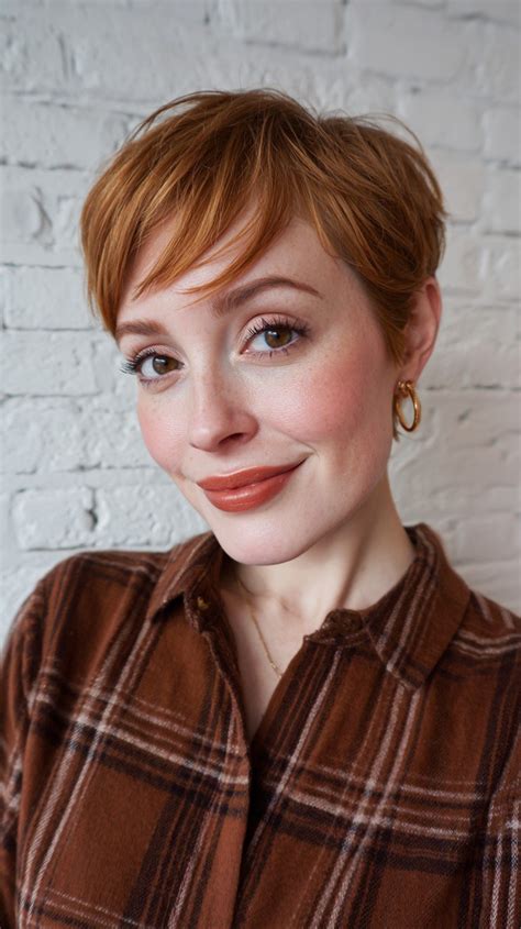 25 Ginger Copper Pixie Cuts For Women 30 This Fall Kappers Magazine
