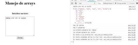 Javascript El Metodo Split De Un Array Me Devuelve El Array