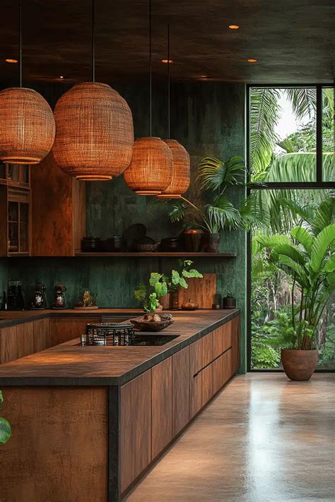 29 Tropical Kitchen Design Ideas To Bring Island Vibes Home My