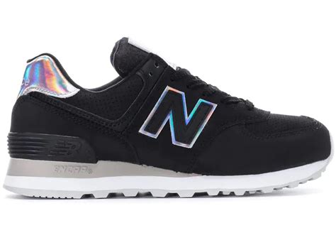 New Balance 574 Black Rain Cloud Womens Wl574ho2 Us