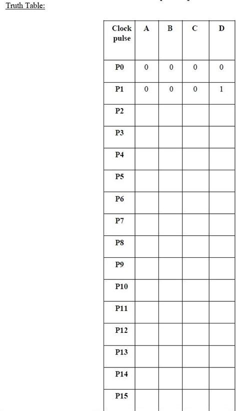 Design Of A 4 Bit Binary Up Down Chegg Com