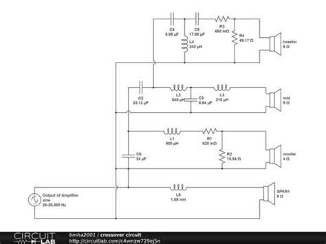 Exploring The Basics Of A 4 Way Active Crossover Circuit Diagram