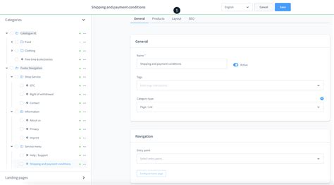 Shopware 6 Tutorials And Faqs Setup Footer And Service Menu