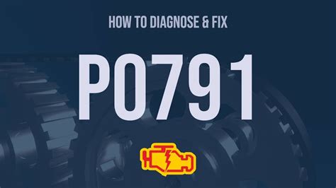 How To Diagnose And Fix P0791 Engine Code OBD II Trouble Code Explain YouTube