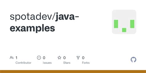 github spotadev java examples