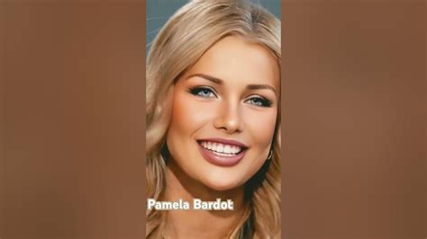 Supermodel Pamela Bardot Model Iconic Celebrity Beauty Youtube