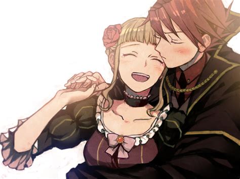 Beatrice And Ushiromiya Battler Umineko No Naku Koro Ni Drawn By