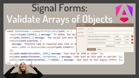 Angular Signal Forms How To Validate Arrays Of Objects Repeating