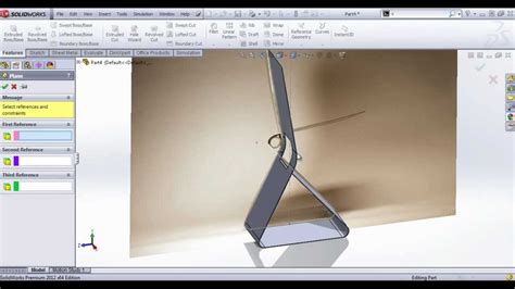 solidworks sheet metal skeletal chair solidworks tutorial by
