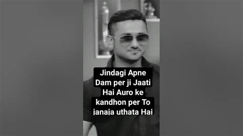 Jindagi To Apne Dam per hi Jaati Hai Auro ke kandhe per to Jana Jata hai - YouTube