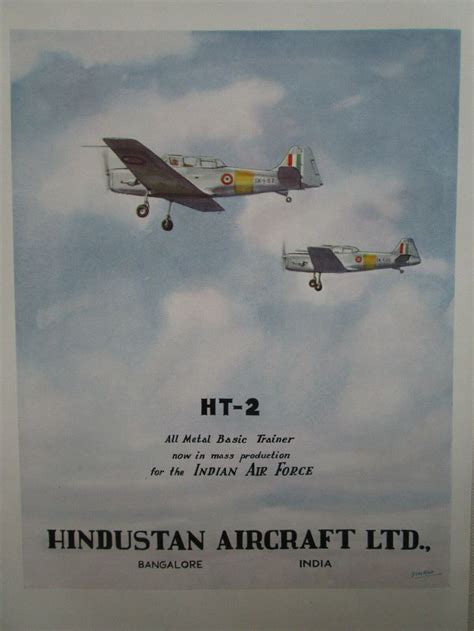 Hal Ht 2 Trainer For Indian Air Force And Navy