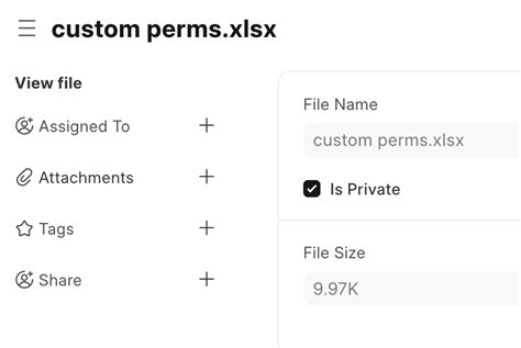 how to allow more than one role to access a private file