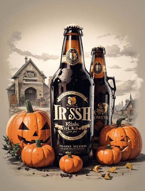 Premium Ai Image Irish Brewerys Casual Stout Beer Brand For