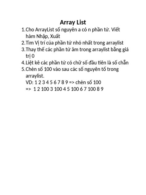 MẢng 1 ChiỀu Pdf