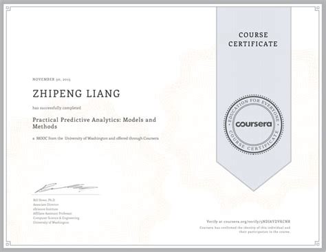 Practical Predictive Analytics Models And Methods Coursera