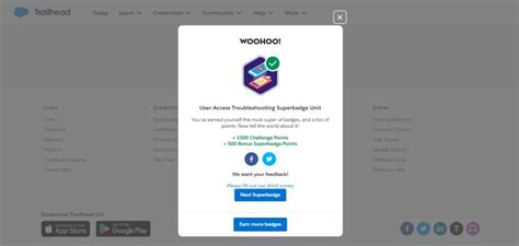 Salesforce Useraccess Trailblazer Achievementunlocked