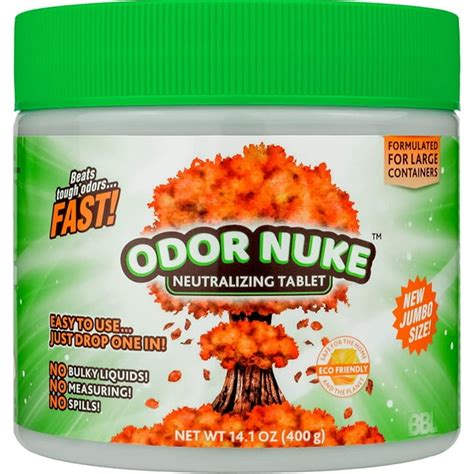 Odor Nuke Urine Odor Neutralizer Tablets For Large Portable Urinal