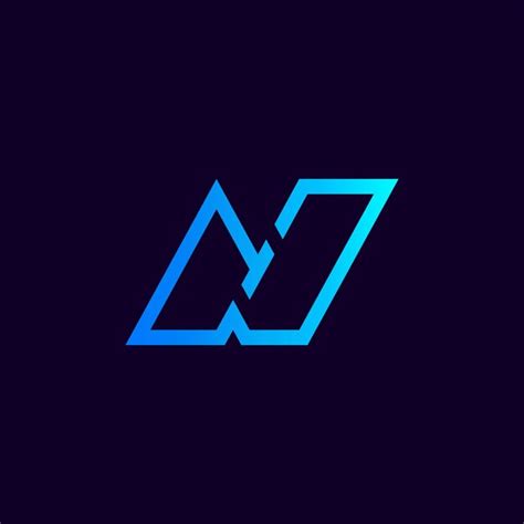 Premium Vector N Initials Logo Design Abstract And Creative