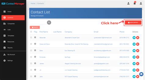 how to add new contacts in ez contactmanager ez contactmanager