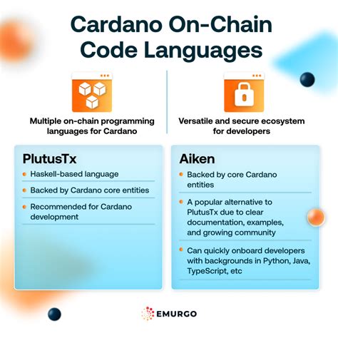 the programming languages behind cardano on chain code emurgo