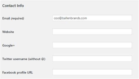 How To Change The Email On A WordPress Website Ballen Brands