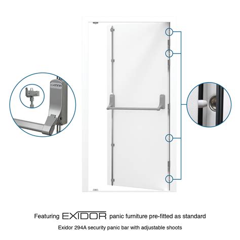 Security Fire Exit Door Latham S Steel Doors