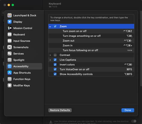 Binding Mouse Wheel As A Shortcut Ventura R Macos