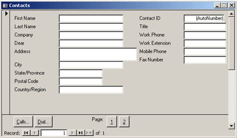 Access Xp Database Concepts