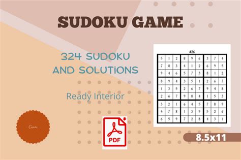 Sudoku AdultsActivity Interior Graphic By Creative Interior Creative