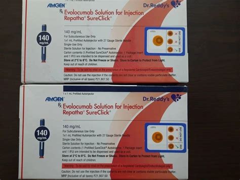 Repatha Evolosumab 140 Mg Injection At Rs 7000 Piece Evolocumab