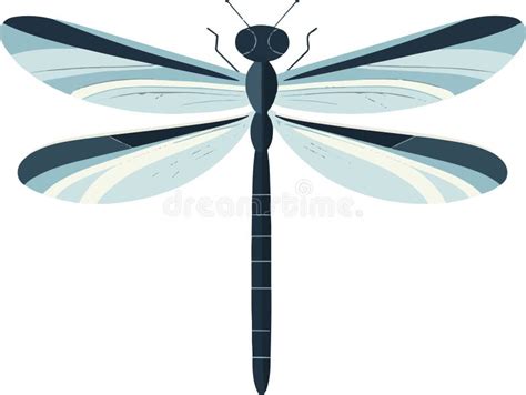 Simple Vector Dragonfly Clipart Stock Vector Illustration Of Cartoon