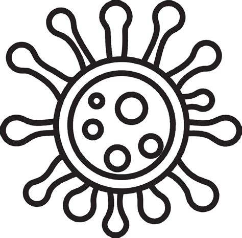 Premium Vector Virus Danger Warning Emblem Design Element