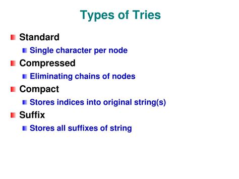 PPT Indexed Search Tree Trie PowerPoint Presentation Free Download ID