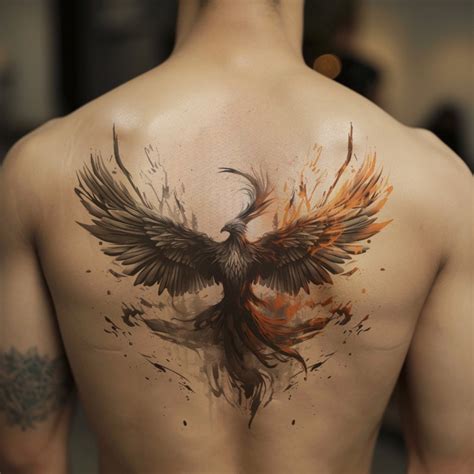 Phoenix Tattoo Design Download High Resolution Digital Art Png