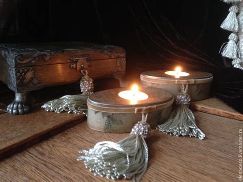 Свеча горела на столе Интерьерный набор купить или заказать в