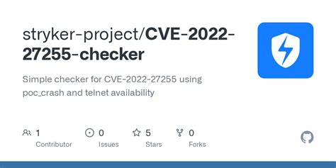 Github Stryker Projectcve 2022 27255 Checker Simple Checker For Cve 2022 27255 Using Poc