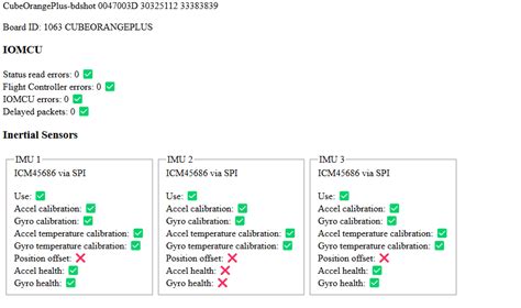 imu 2 on my cubeorangeplus errors copter 4 6 ardupilot discourse