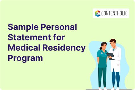 Sample Personal Statement For Medical Residency Program Contentholic
