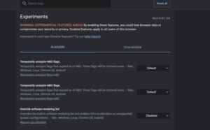 What Is Chrome Flags