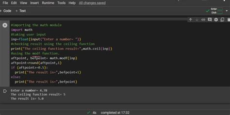 Python Decimal Round Ceiling Shelly Lighting