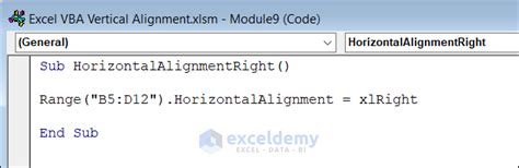Using Excel Vba To Set Vertical Alignment 5 Examples
