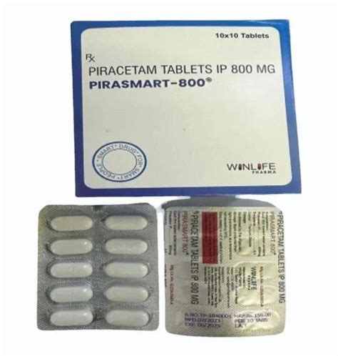 Piracetam 800 Mg Tablets For Cognitive Support At ₹ 3000box In Nagpur