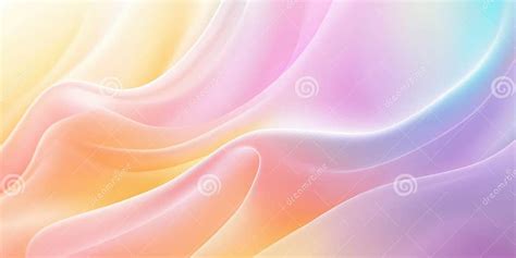 Elegant Pastel Waves Gentle Flowing Abstract Background With Light Soft Gradient Colors