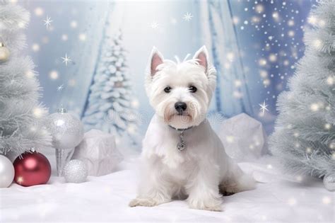 Christmas Dogs: Festive Canine Cheer Stock Illustration - Illustration of happiness, tradition ...