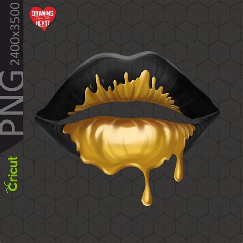 Lips Png Lips Clipart Dripping Lips Png Kiss Lips Png File Etsy