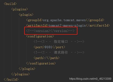 idea右侧的maven project 的tomcat7插件报红（unknown）问题解决 idea tomcat版本未知 csdn博客